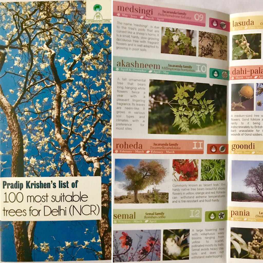 Tree booklets - New Delhi Nature Society